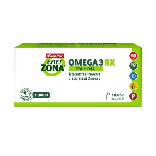 Omega 3 Rx Líquido Enervit 5 Frascos De 33.3ml - Farmacia Loreto