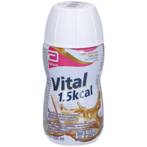 Vital 1,5 Kcal Sabor Café Latte Abbott 200ml - Farmacia Loreto