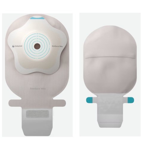 Coloplast Sensura Mio Convex Flip Open One-Piece para ileostomía Tamaño maxi 10-60 mm
