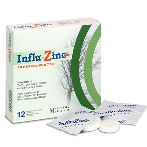 Mar-Farma Influ-Zinc Invierno Complemento Nutricional 12 Comprimidos ...