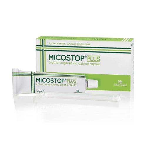 Farma-Derma Micostop Plus Crema Vaginal 30g Con 6 Aplicadores Desechables