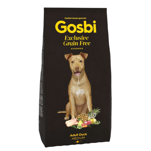Gosbi Exclusive Grain Free Adult Pato Mediano 3kg