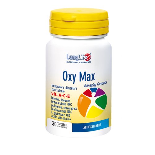 Oxy Max ACE LongLife 30 Tav Recubierto - Farmacia Loreto