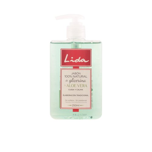 Lida Jabon De Manos Glicerina Y Aloe Vera 250ml