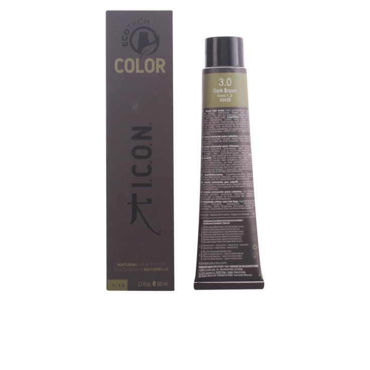 Icon Ecotech Color Tinte Natural 7.24 Almendra 60ml